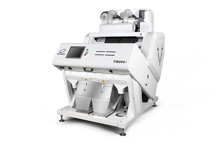 Optical Grain Color Sorter Machine , Automatic Colour Sorting Machine