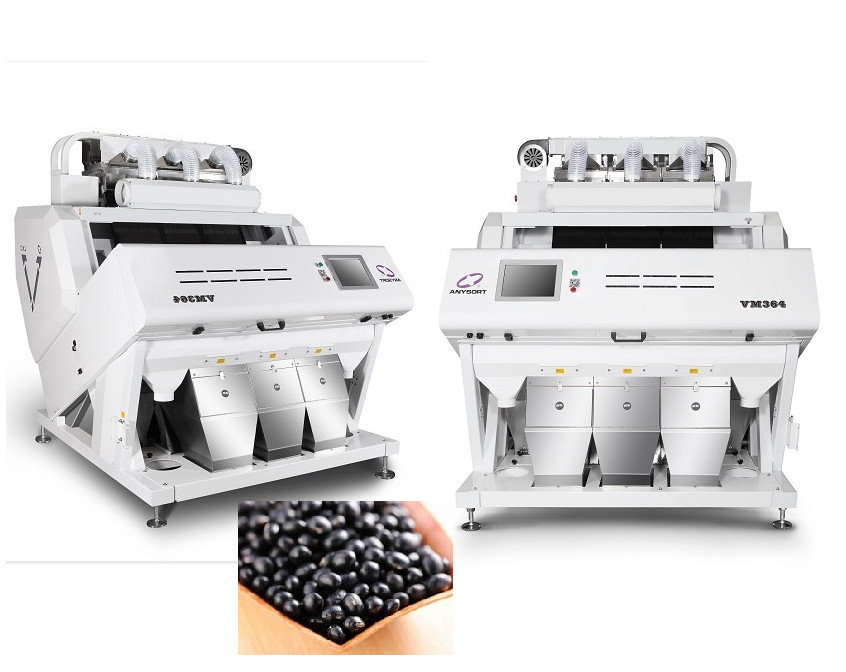 Anysort Black Soy Seed Bean Color Sorter LED Optical System