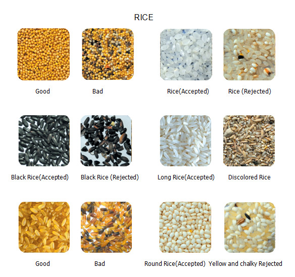 Myotonin 25t/H 7 Chute Sticky Parboiled Rice Color Sorter